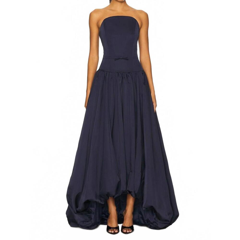 Sau Lee Dresses New Sau Lee Madeleine Gown In Midnight Blue Poshmark
